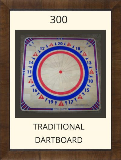 300-Traditional-Dartboard | Pro Dart Manufacturing